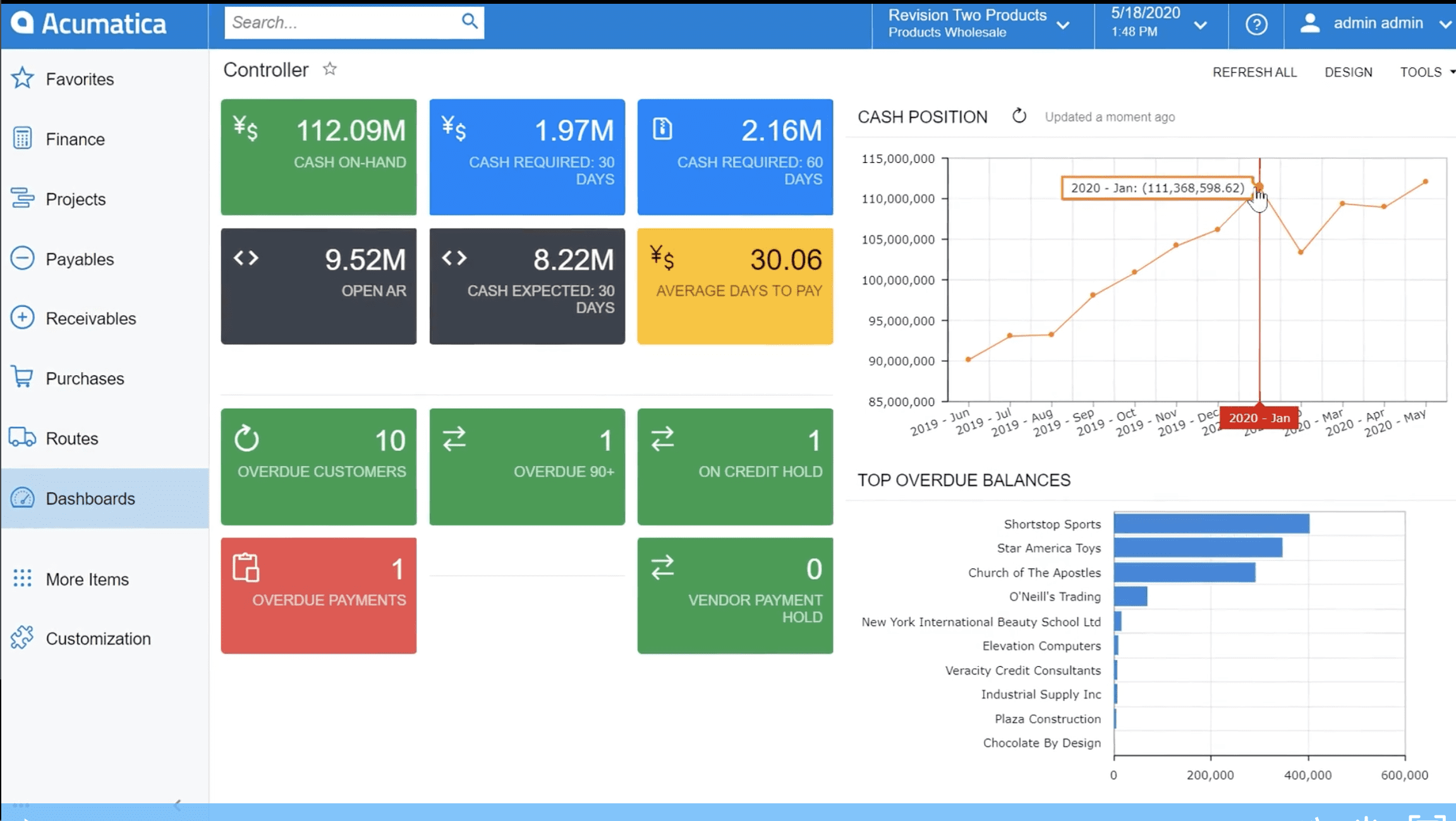 Acumatica ERP Software Overview