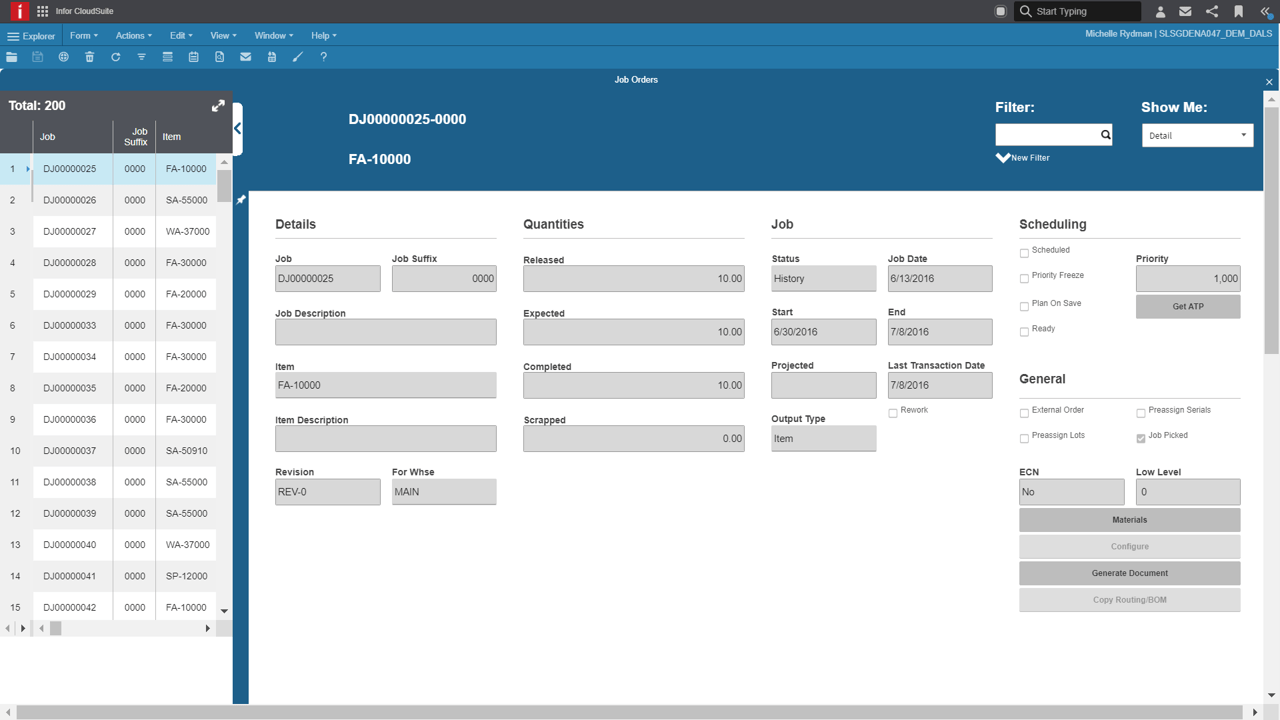 Infor Syteline (CSI) ERP Solution: Overview, Pricing, Modules and Pro's & Con's