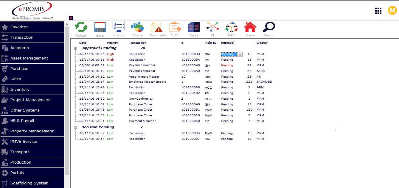 Independent ePROMIS ERP Solution Review: Cost, Modules & Functionality